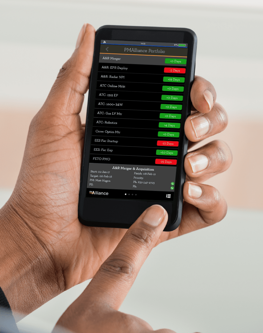 Project Management Consulting, Training and Project Team Services